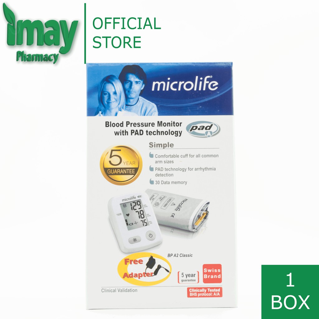MICROLIFE BLOOD PRESSURE MONITOR + PAD (1 BOX) | Shopee Malaysia