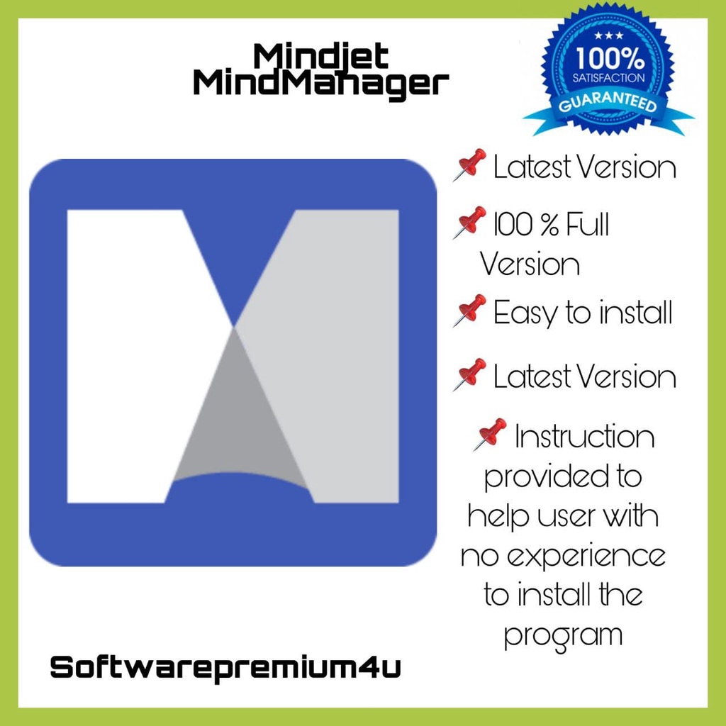 Mindjet MindManager 2022 v22.0.273 🔥【Latest 】🔥 | Shopee Malaysia