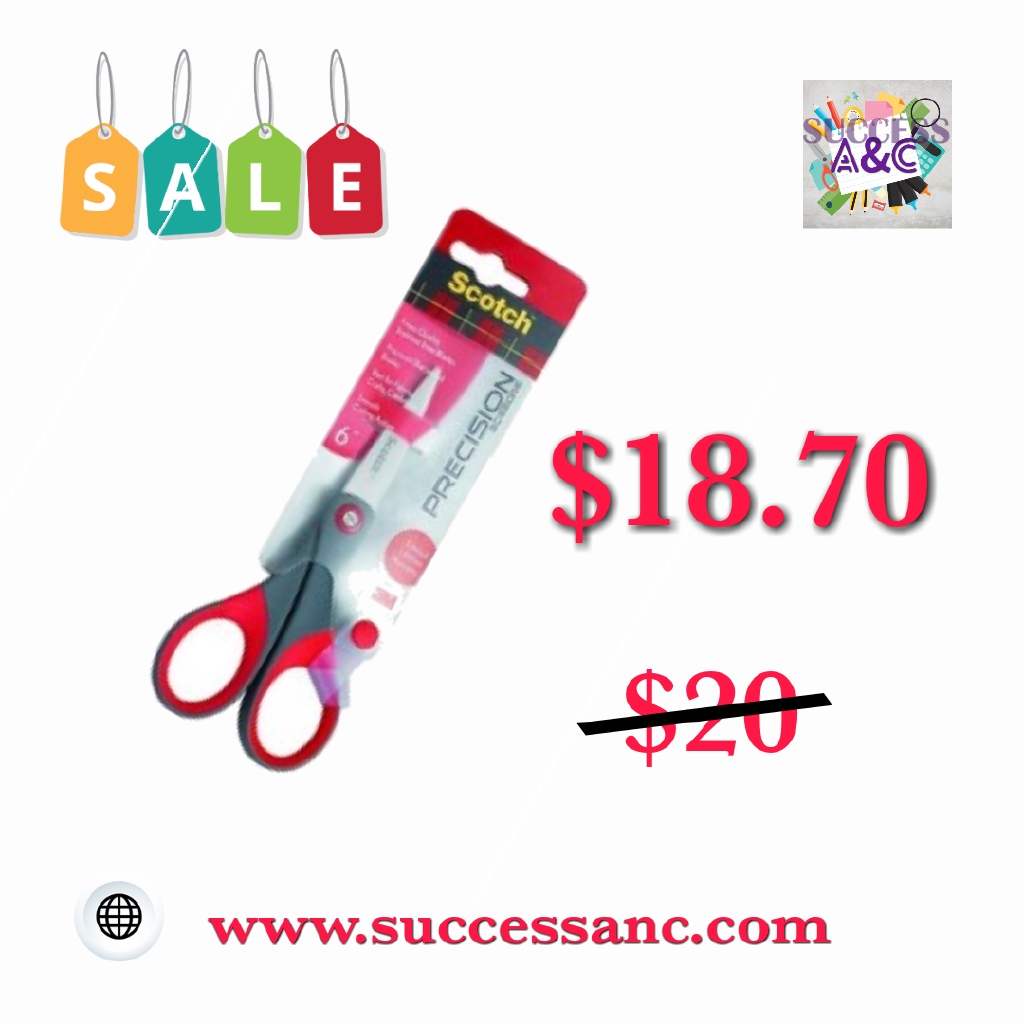 3M SCOTCH 6\" PRECISION SCISSORS | Shopee Malaysia