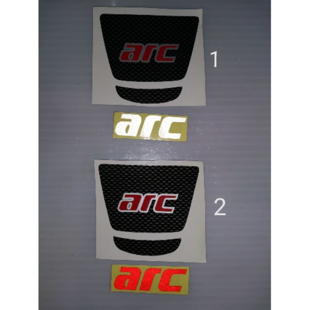 STICKER HELMET ARC AF6 WARNA REFLECTIVE | Shopee Malaysia