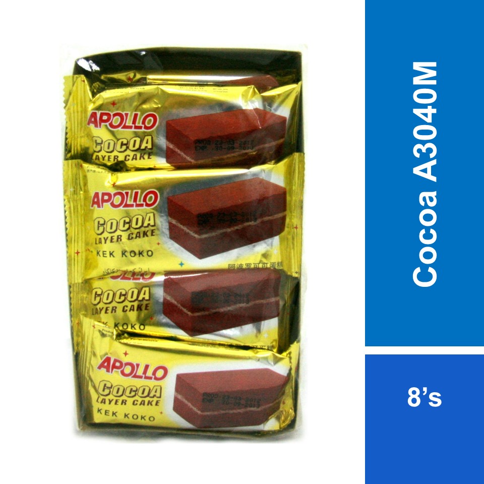 Apollo Cocoa Layer 3040M 8's | Shopee Malaysia