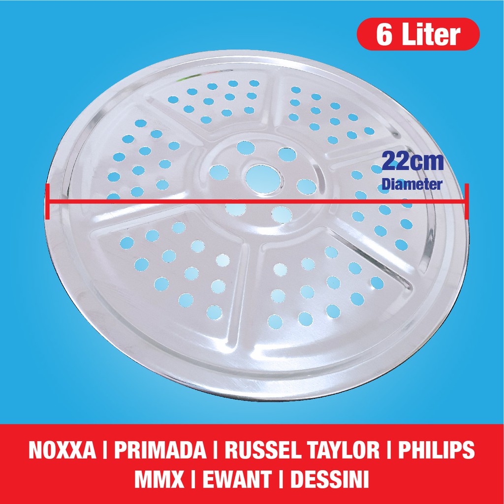 Primada Steam Rack for Pressure Cooker Inner Pot 6 Liter, Russel Taylor ...