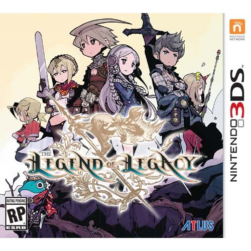 [Nintendo 3DS Cia Game] The Legend of Legacy (USA) | Shopee Malaysia
