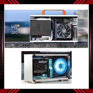 SGPC K49 ITX Vertical GPU Desktop PC Case Casing Type C USB3.0 SFX ...