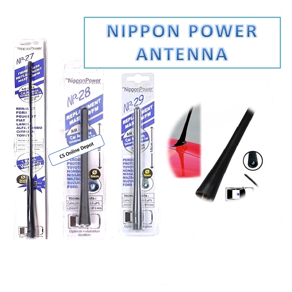 Car Roof Radio Antenna Pole Mast Entina Perodua Myvi Alza Proton Waja Persona Vios Wish Swift ...