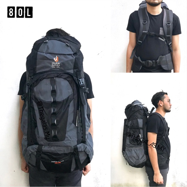 Travel Backpack (80L) | Shopee Malaysia