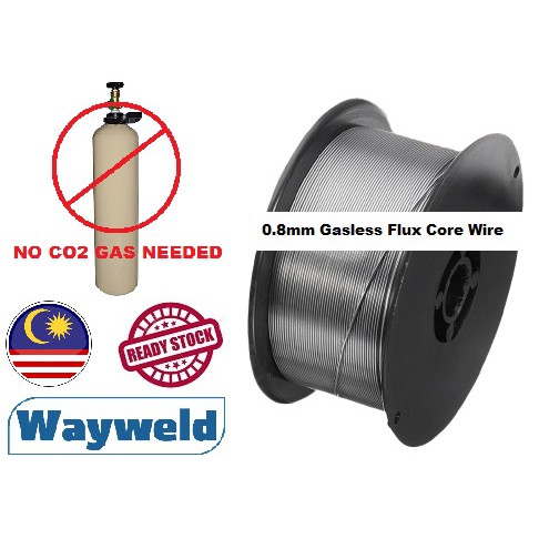 [READY STOCK] 0.8MM/1.0MM 1KG GASLESS MIG WELDING SET WIRE OPEN ARC FLUX CORED / STAINLESS STEEL ...