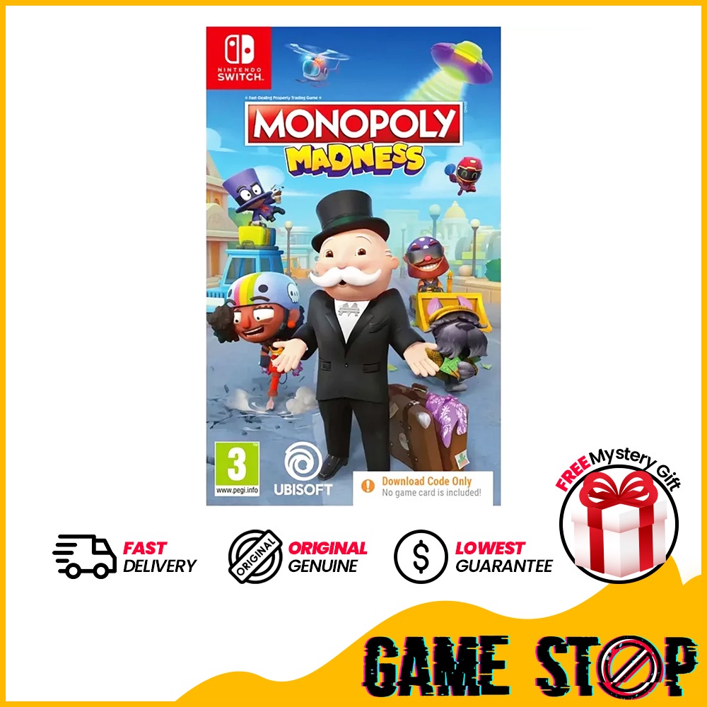 NSW Switch Monopoly Madness (Digital Code in a box) English Version | Shopee Malaysia