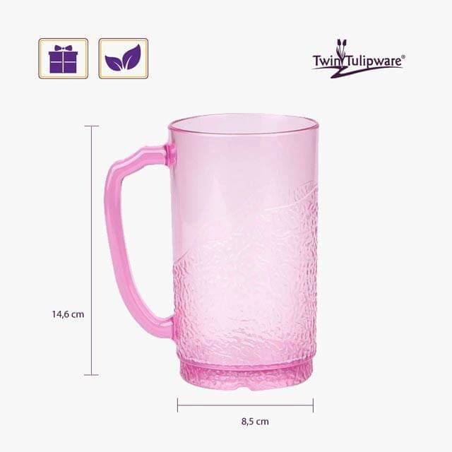 Big glass drinking container 600 ml (drinking container only) | Shopee ...