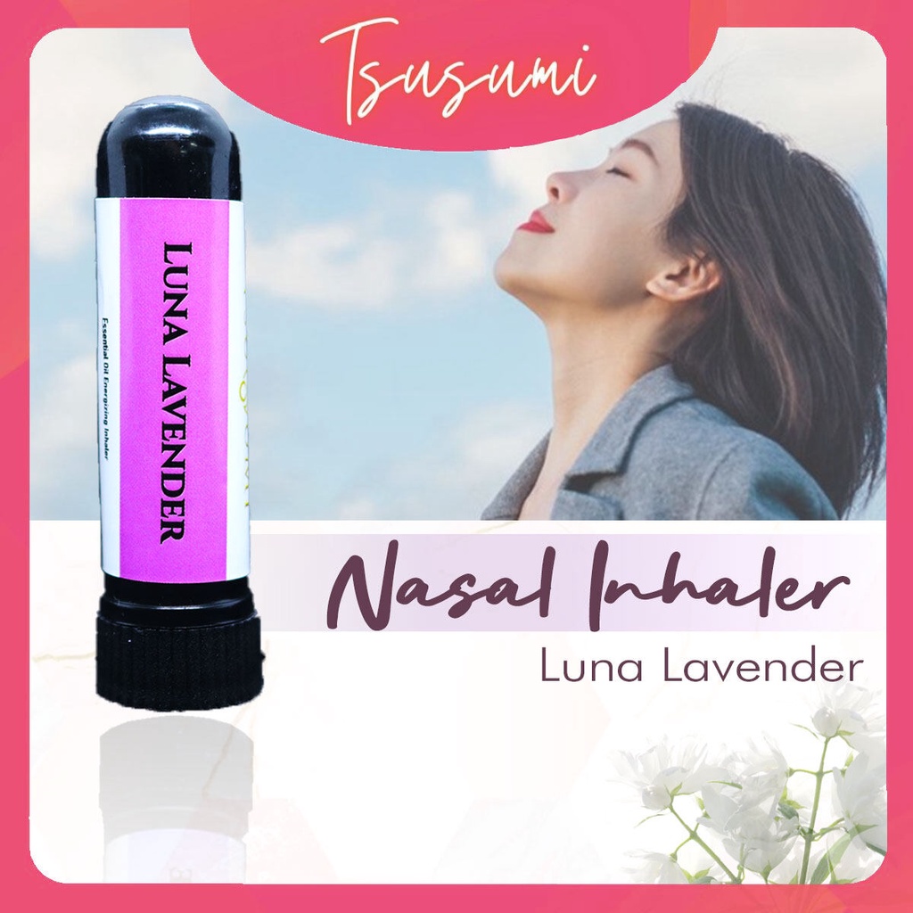 LUNA LAVENDER Inhaler Essential Oil Nasal Asthma Relief Aromatherapy ...