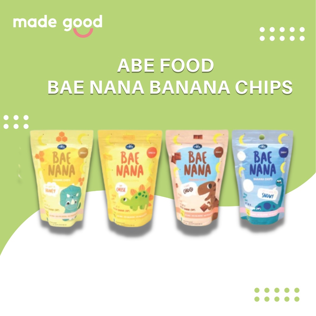 Abe Food Bae Nana Banana Chips Honey Cheese Choco Cheese Snowy 70gr ...
