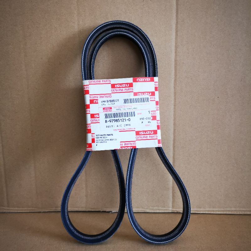 Dmax Vcross Fan Belt 8-97985121-0 ( 3560 ) (Original) 100% Isuzu ...