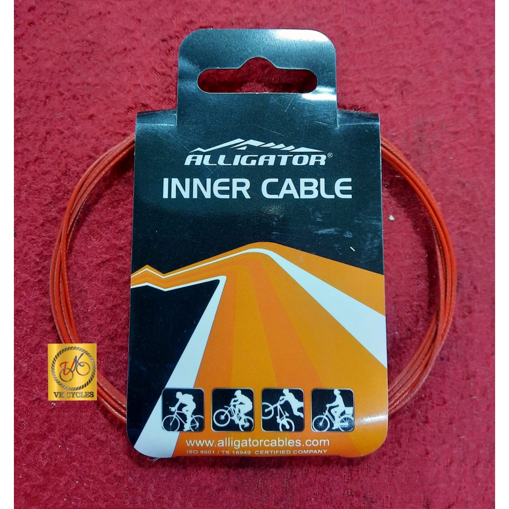 ALLIGATOR SHIFTER INNER CABLE Teflon coated RED 2 Meters (READY STOCK ...
