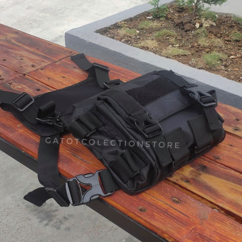 Original Waterproof Sport Army Chest Rig Bag | Shopee Malaysia
