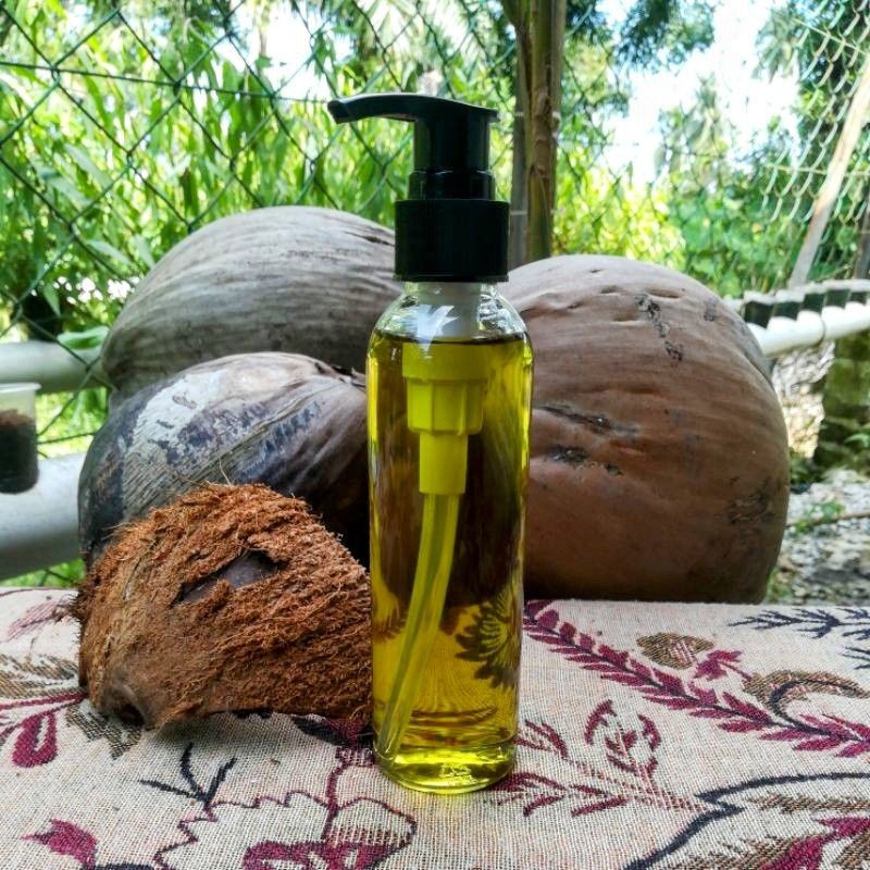 (Pandan - 130ml,Pump) Coconut Oil Homemade | Shopee Malaysia