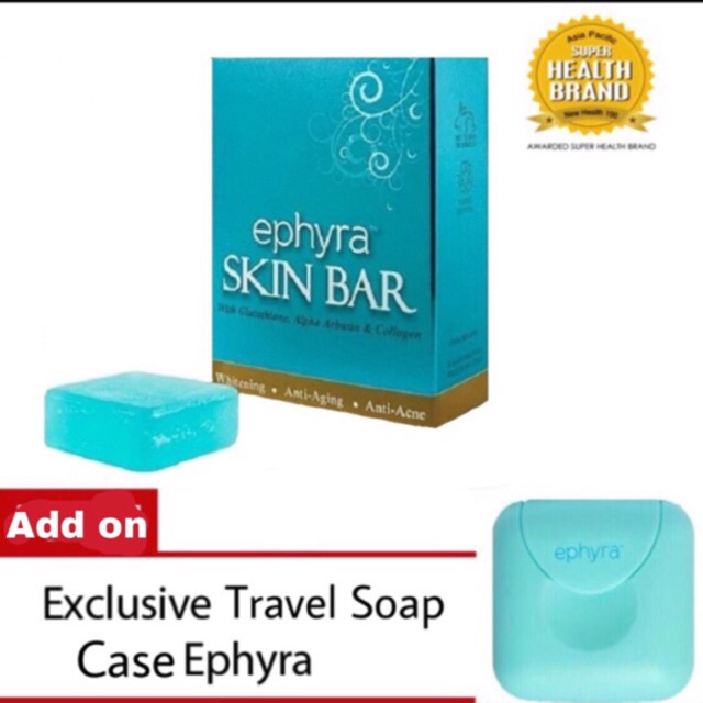 EPHYRA SKIN BAR + SOAP CASE (💯% Original) | Shopee Malaysia