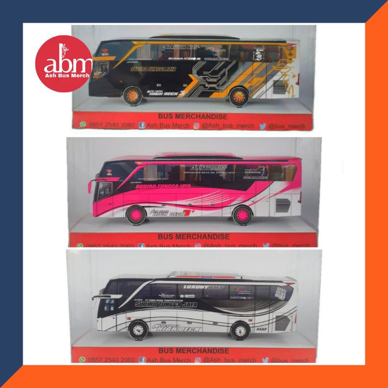 Miniature Bus / Miniature Bus Papercraft STJ Sudiro Tungga Jaya ...