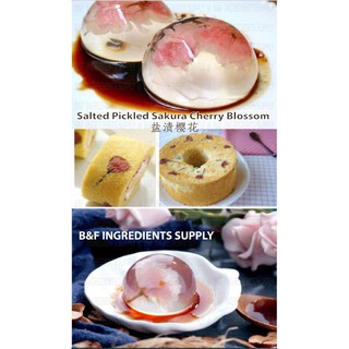 Dried Edible Salted Sakur flower 1KG | Cherry Blossom 盐渍樱花 Dried Edible ...