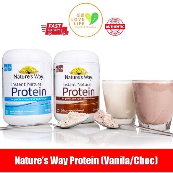 NATURE’S WAY INSTANT NATURAL PROTEIN 375G | Shopee Malaysia