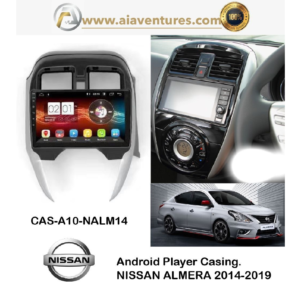 NISSAN ALMERA 2014 - 2019 9" ANDROID PLAYER CAR CASING | Shopee Malaysia