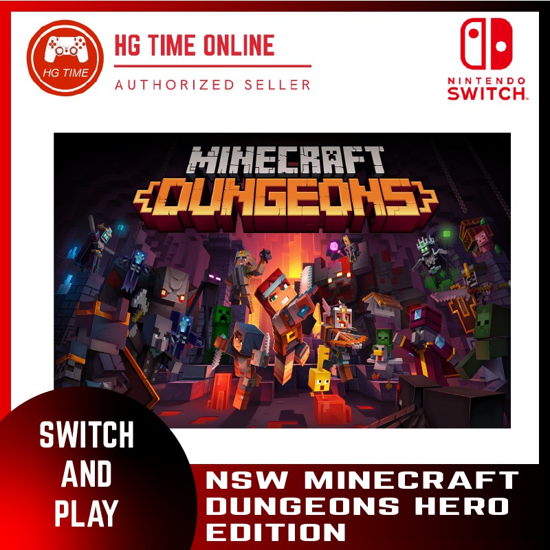 Nintendo Switch Minecraft Dungeons Ultimate Edition | Shopee Malaysia