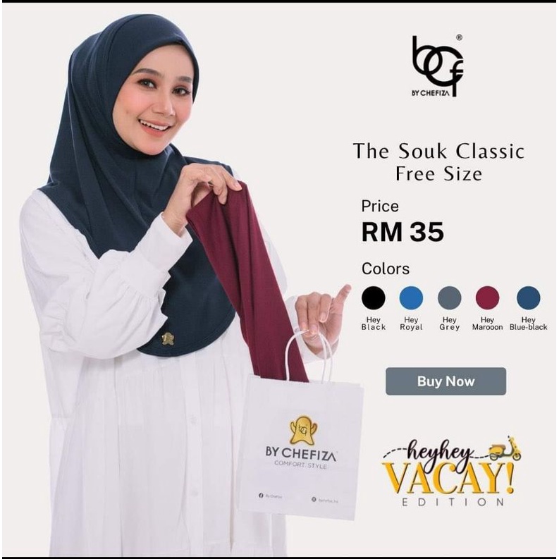 TUDUNG SOUK COTTON bcf BY CHEFIZA 🧕 SAIZ XL, L, FREE SAIZ & SHAWL SAUK ...