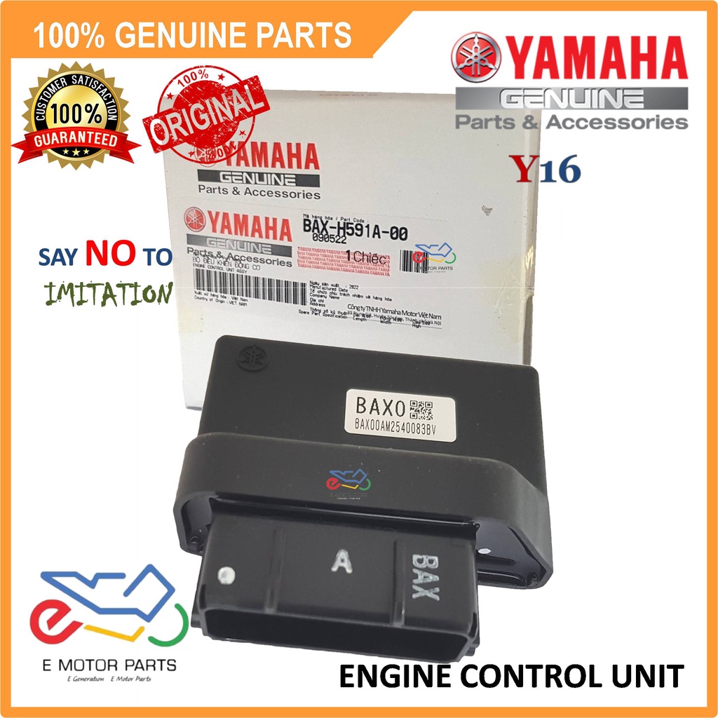 Y16 ENGINE CONTROL UNIT ECU E.C.U CDI C.D.I UNIT [ 100% ORIGINAL YAMAHA ...