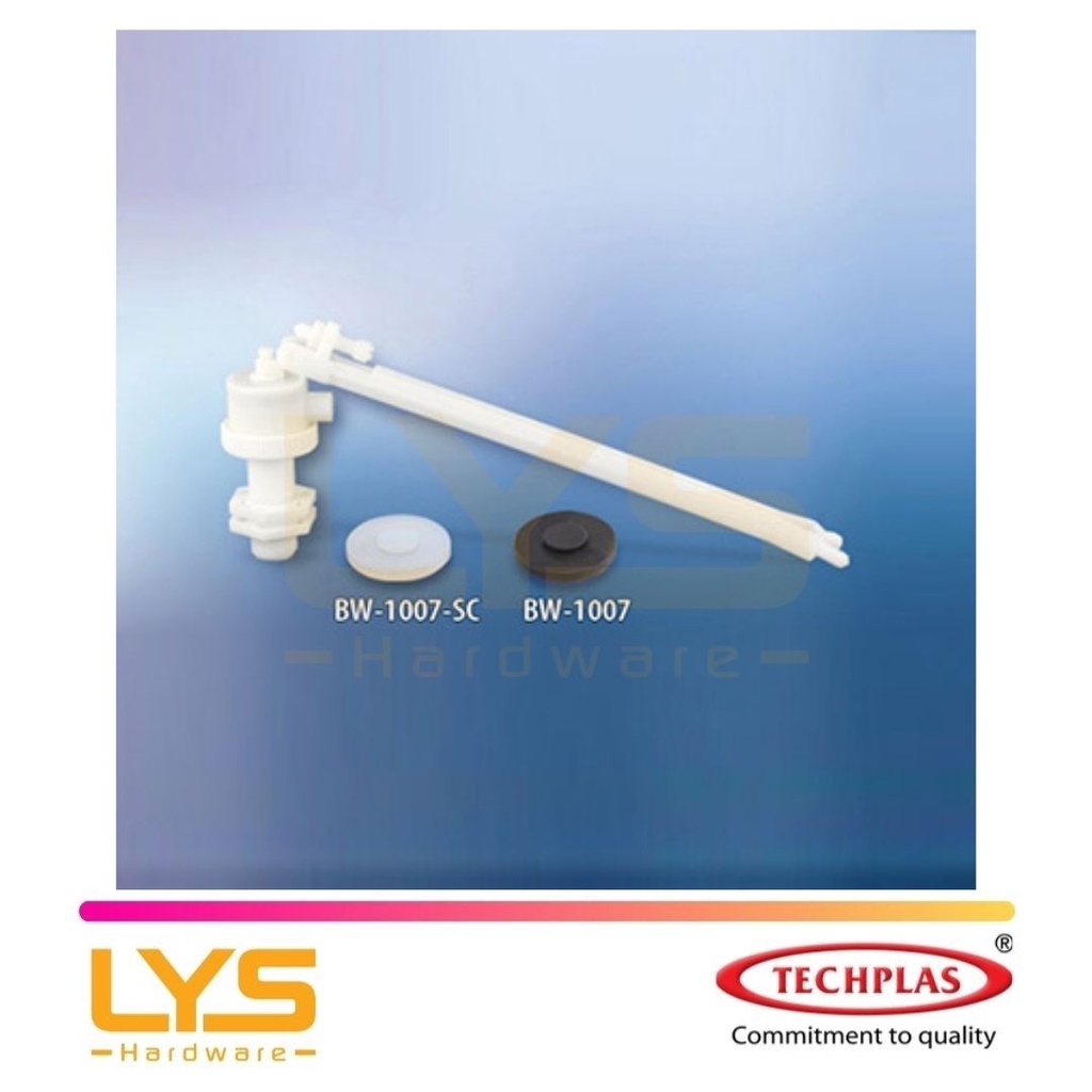 [LYShardware][TECHPLAS] Side Inlet Ball Valve 9 Inch [FAI-1007]-Toilet ...