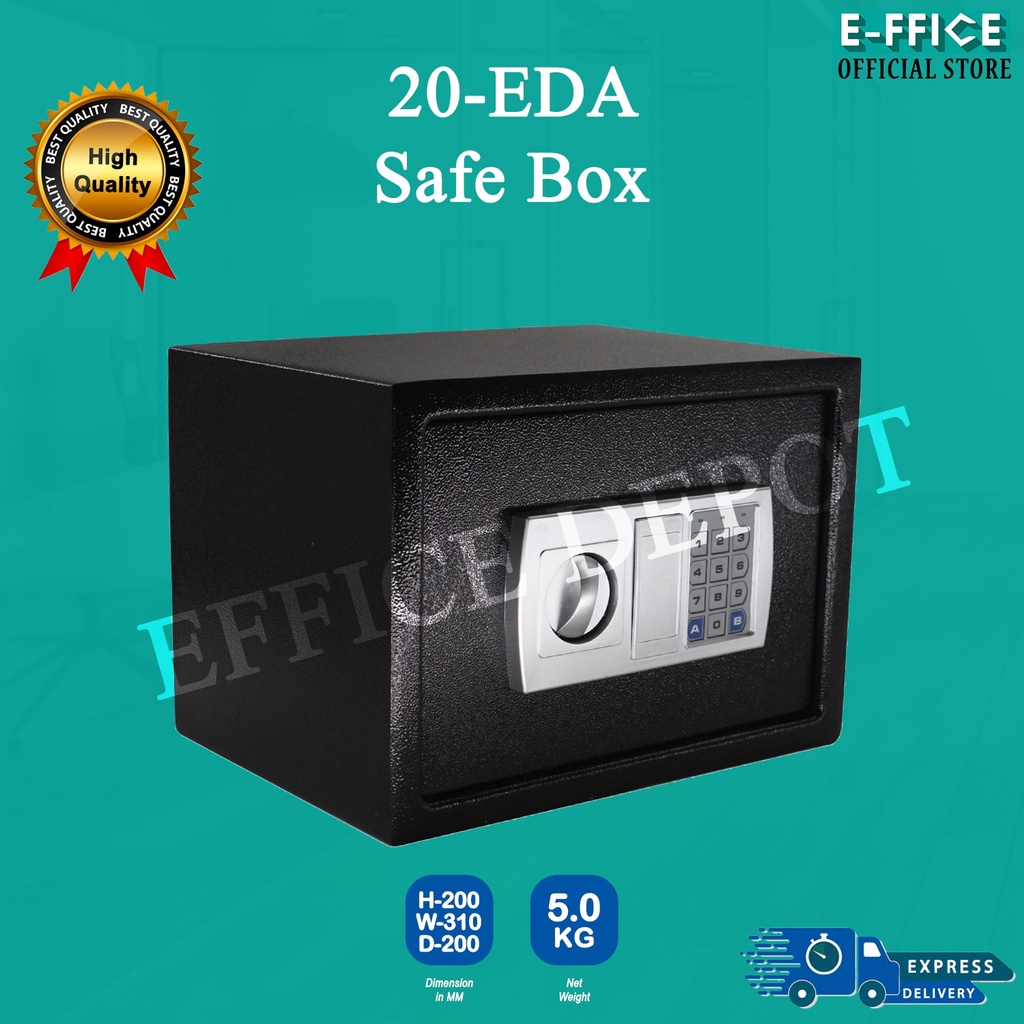 Effice Depot - 20-EDA SAFE BOX / SAFETY BOX | Shopee Malaysia