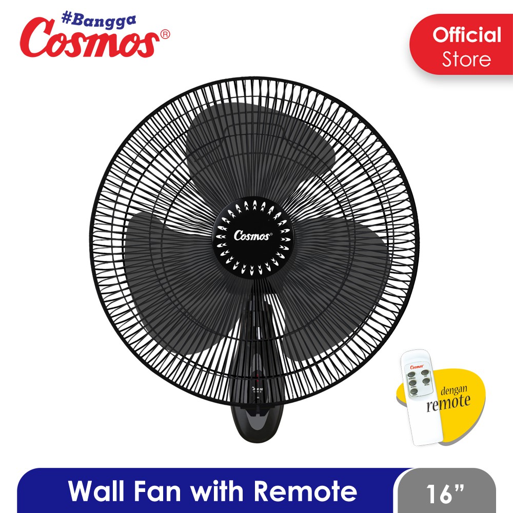 Cosmos Wall Fan 16-WFGR (remote) | Shopee Malaysia