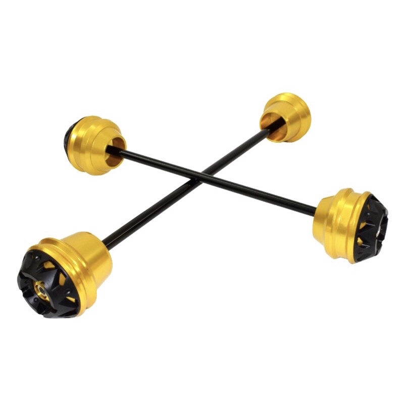 Yamaha R25 V1 V2 MT25 Front + Rear Wheel Fork Slider Star Design ...