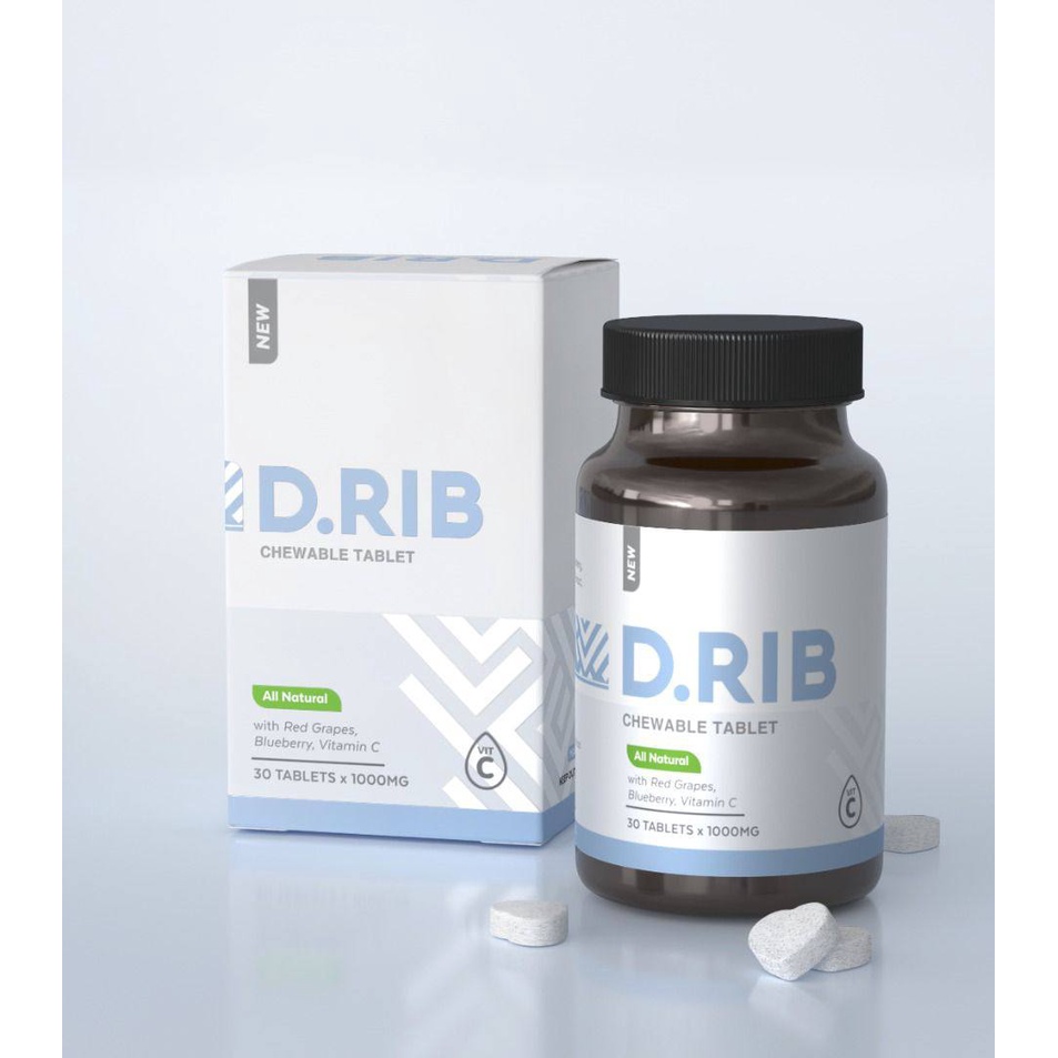 D.RIB CHEWABLE TABLET (Whitening Supplement) | Shopee Malaysia