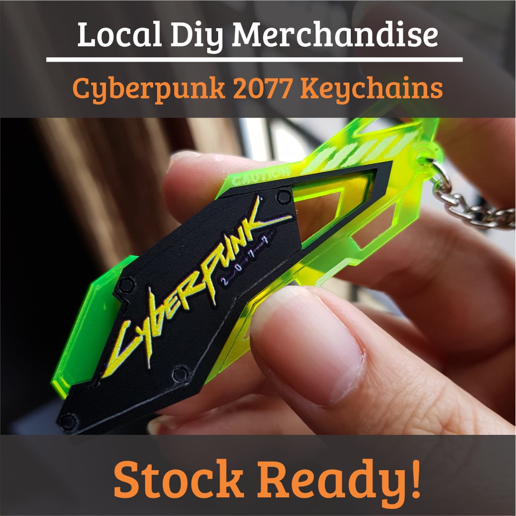 Cyberpunk 2077 Keychain custom | Shopee Malaysia
