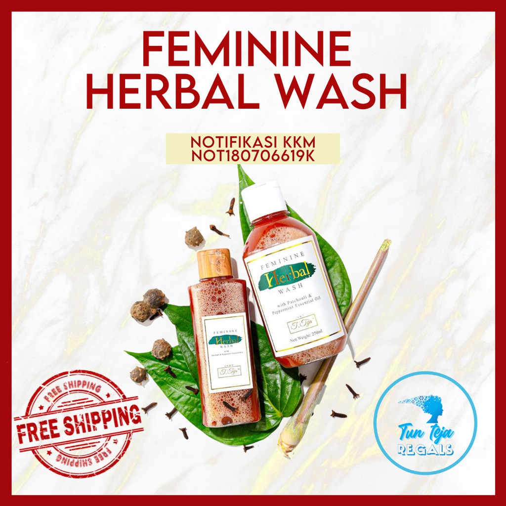 FEMININE HERBAL WASH BY JTT - 150ML (SMALL) | Shopee Malaysia
