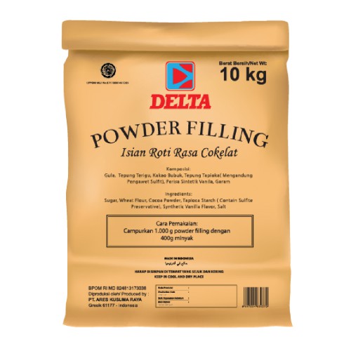 Delta Filling Powder 10 Kg (chocolate Bread Flavor) | Shopee Malaysia