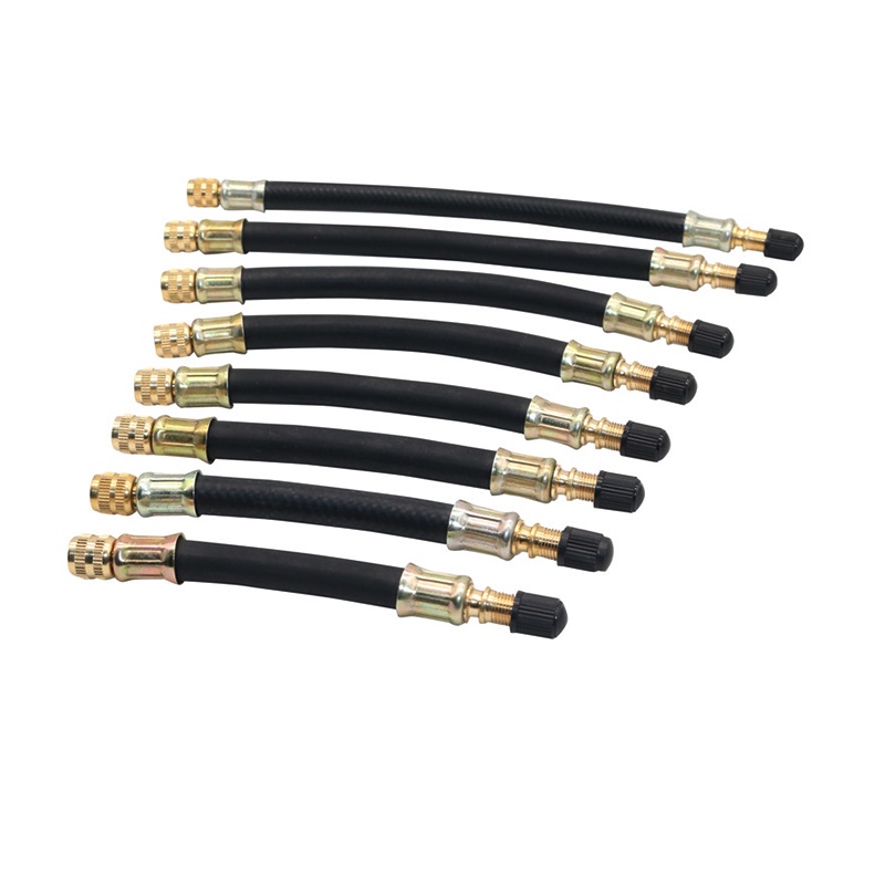 Air pump extension tube Motorcycle Bike Car Tire Air Inflator Hose ...
