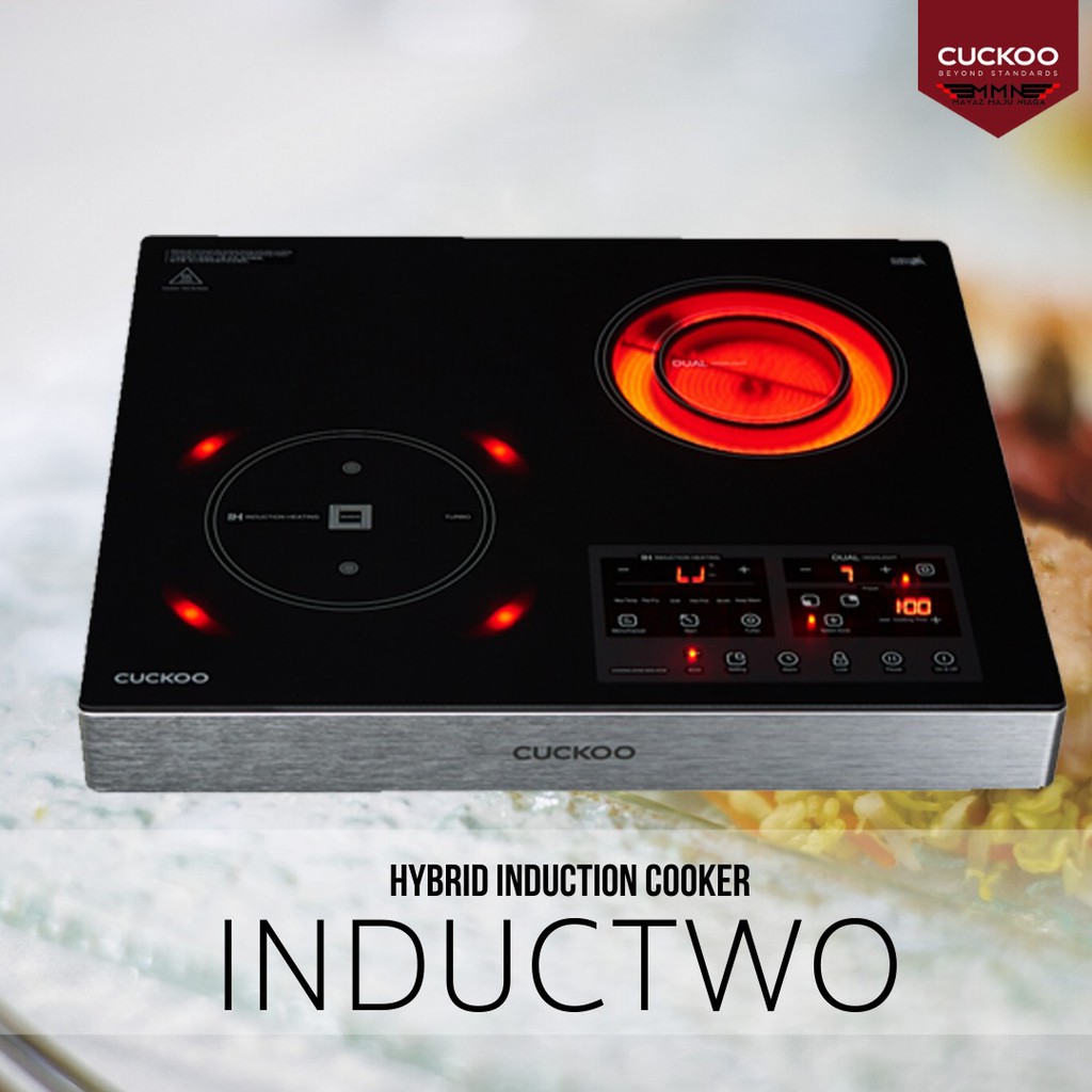DAPUR INDUKSI HYBRID DUAL HIGHLIGHT 2 HOB (INDUCTWO) | Shopee Malaysia