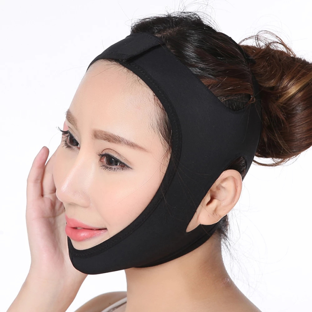 Face V Shaper Face Lifting Slimming Belt / Facial Cheek V Shape Lift Up ...