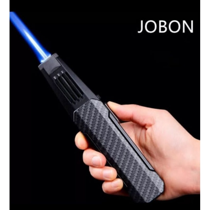 JOBON Upscale Jet Lighter Fixed Flame Metal Super Firepower 1300C ...