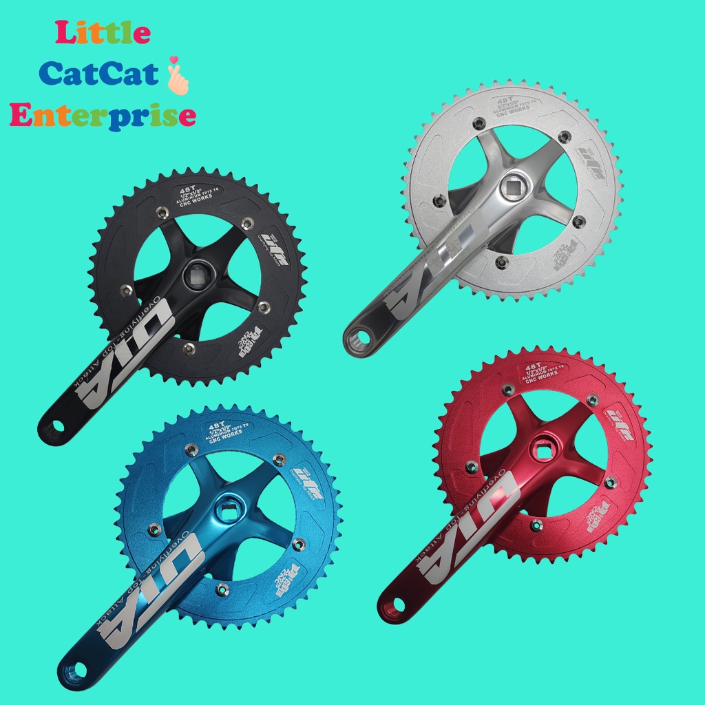 Fixie Bike 700C OTA 48T Fixed Gear Crank Set | Shopee Malaysia