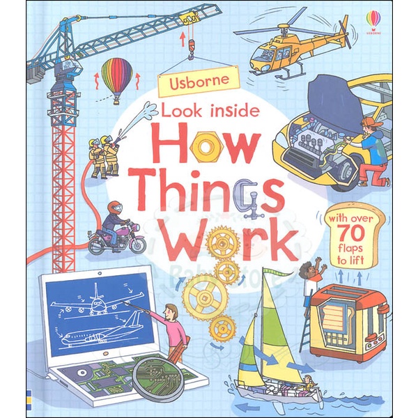 Usborne Look Inside How Things Work | Shopee Malaysia