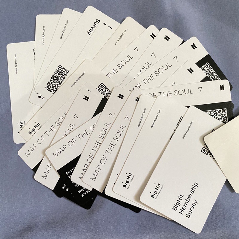 Qr CODE CARD CODE QR BTS ALBUM PERSONA TEAR MOTS MOTS7 | Shopee Malaysia