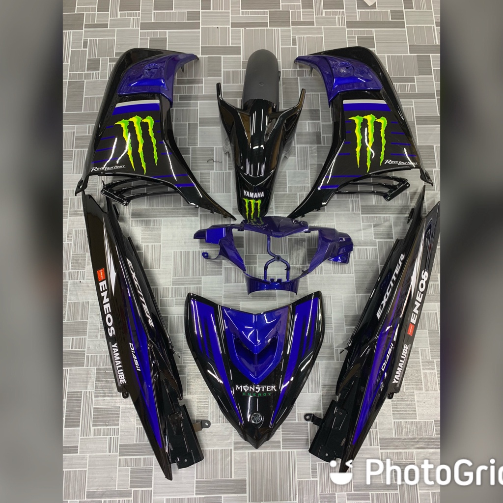 LC V4/V6 BLACK MONSTER STICKER TANAM | Shopee Malaysia