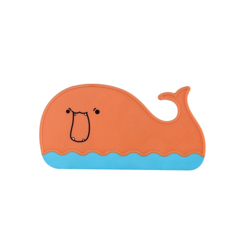 Cartoon cute whale shape wiper board bathroom mirror cleaning wiper ...
