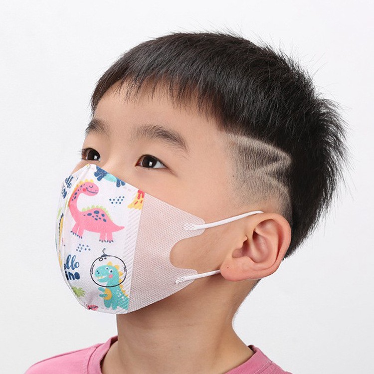 KIDS 3D MASK CLEAR STOCK 包装更卫生 (individual packing/10PCS/50pcs premium ...