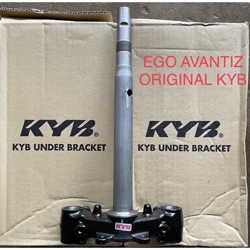 UNDER BRACKET ASSY STEERING STEM KAKI TIGA T FORK ORIGINAL 100% KYB KAYABA FOR YAMAHA EGO ...