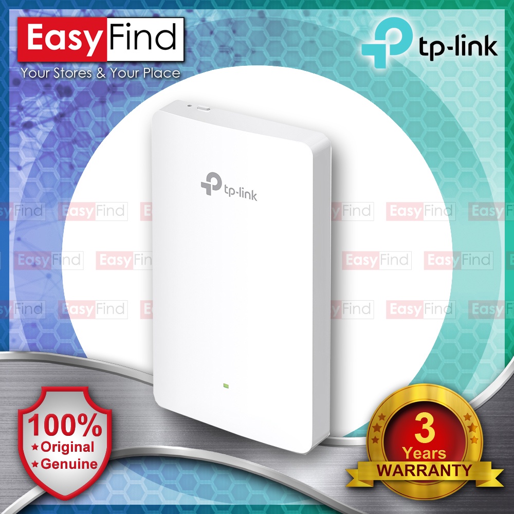 TP-Link EAP615-Wall AX1800 Wall Plate WiFi 6 Access Point | Shopee Malaysia