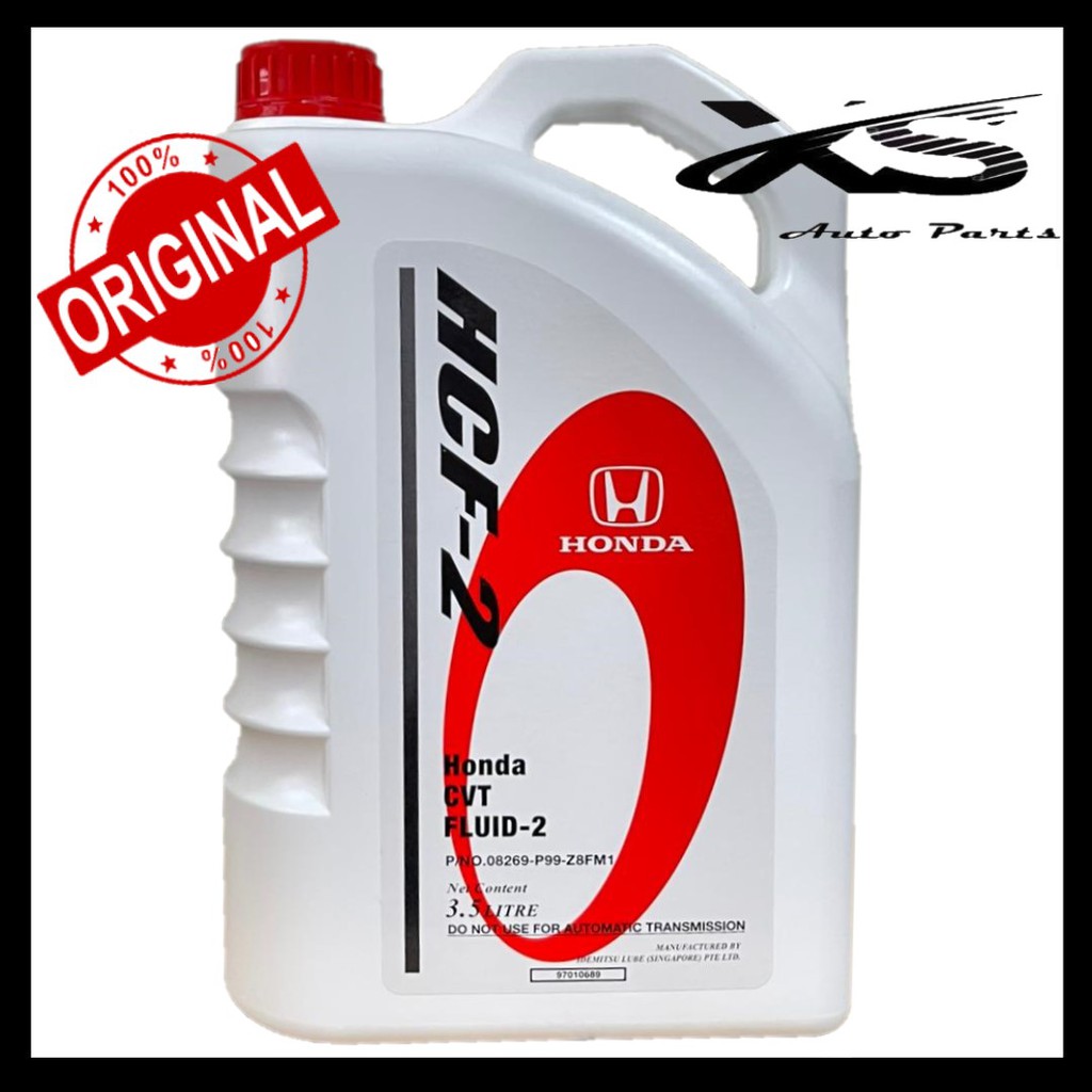 Honda HCF-2 (3.5L) AUTO TRANSMISSION OIL CVT FLUID-2 GEAR OIL HCF2 | Shopee Malaysia