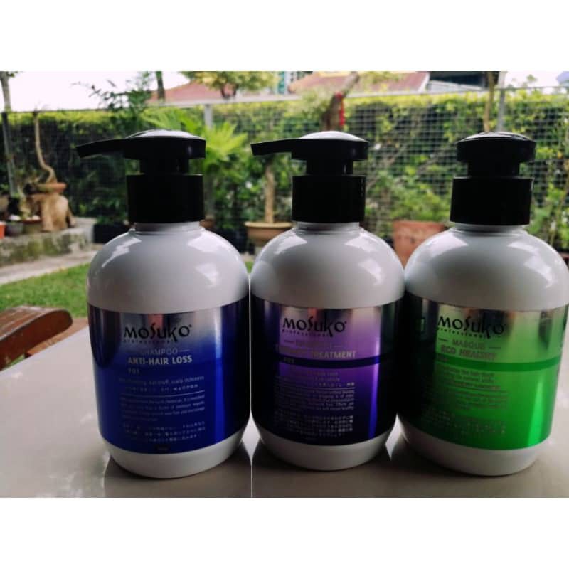 MOSUKO PROFESSIONAL ANTI- HAIR LOSS & THERAPY TREATMENT SHAMPOO & ECO ...
