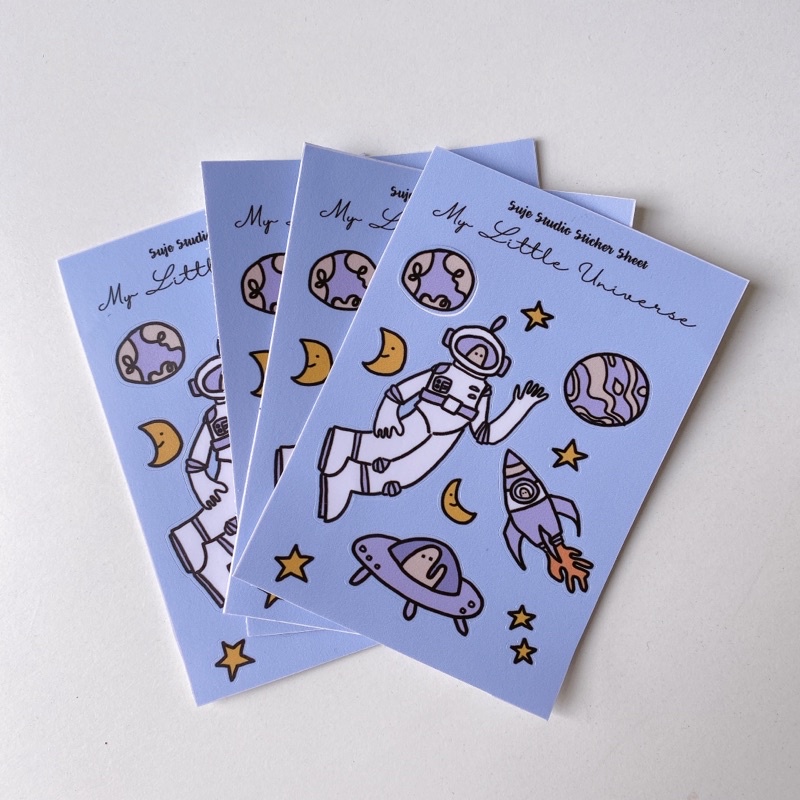 Universe Stickers / Stickers | Suje | | Shopee Malaysia